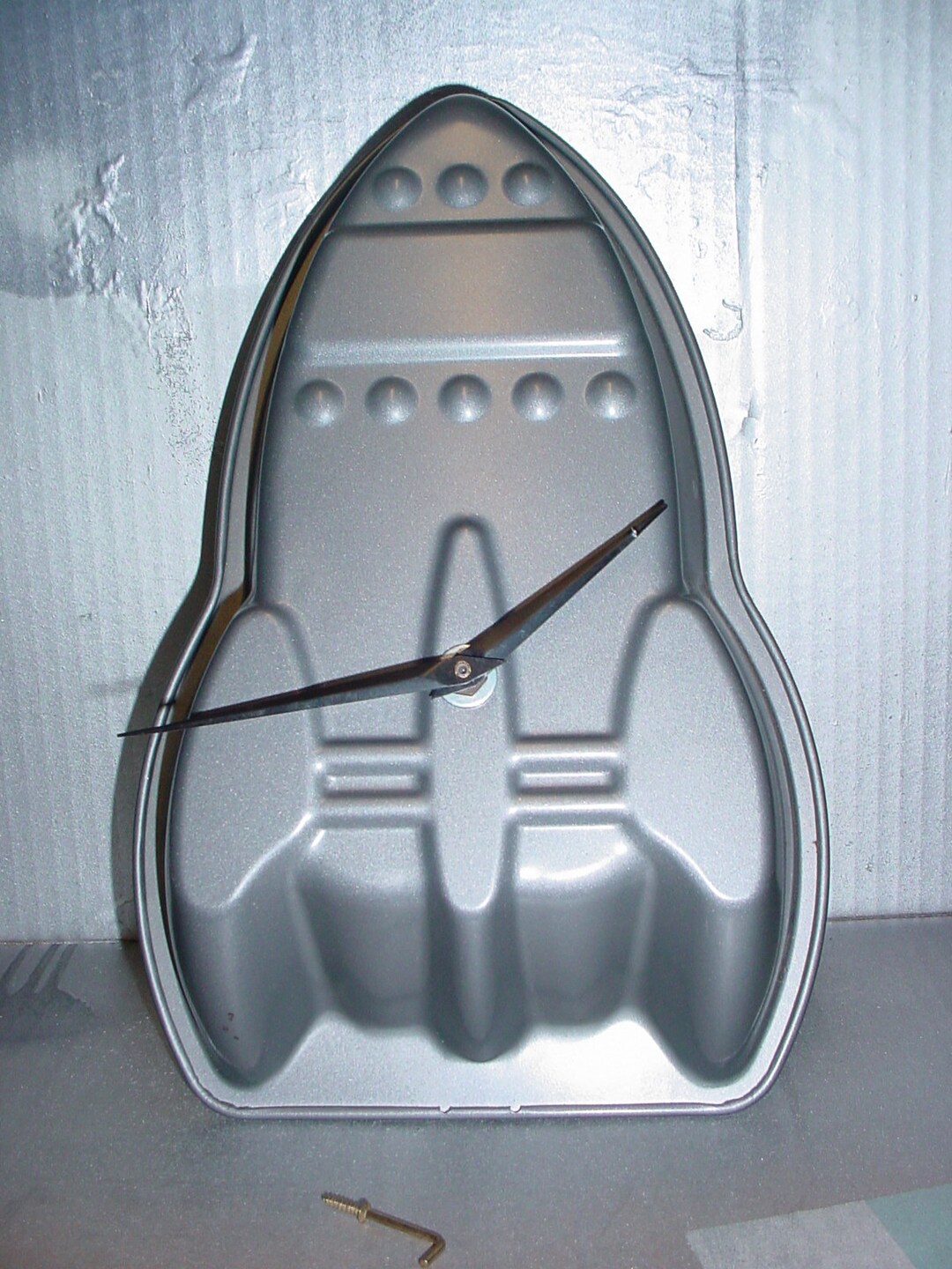 Unique Hand Built Sci-fi Movie Space Rocket Wall Clock for Man Cave ...