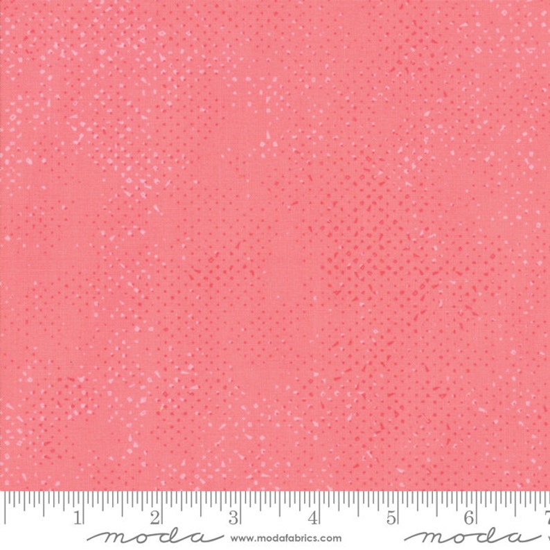 Moda Spotted Fabric by Brigitte Heitland for Zen Chic - Light Pink - Etsy