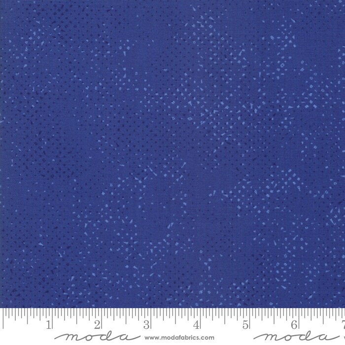 Moda Spotted Fabric by Brigitte Heitland for Zen Chic Royal Blue - Etsy
