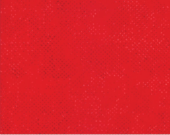 Moda Spotted Fabric by Brigitte Heitland for Zen Chic - Red - Etsy