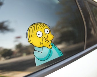 Simpsons Car Decal - Etsy