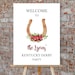 Kentucky Derby Party Welcome Sign, Printable Derby Birthday Party Sign ...