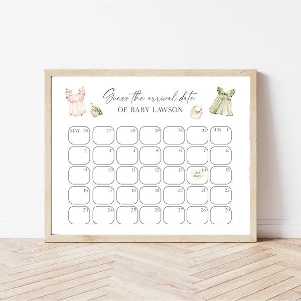 Calendar Girl - Etsy