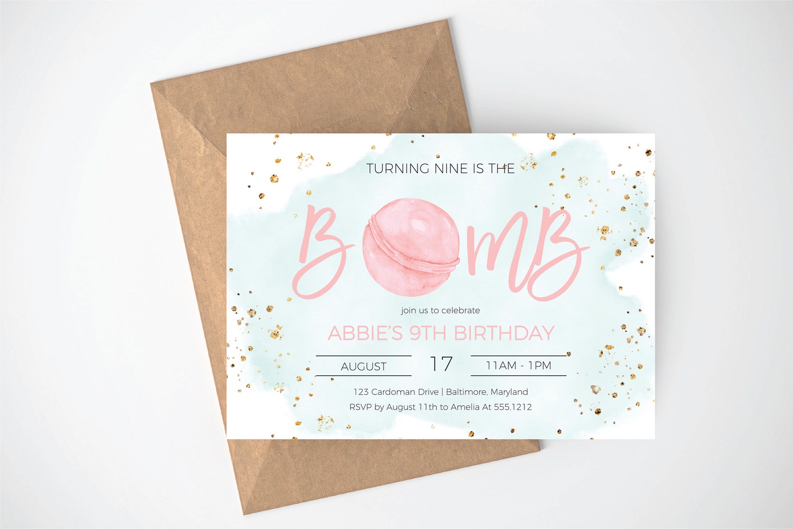 Bath Bomb Birthday Party Invitation, Bath Bomb Making Party Invitation ...