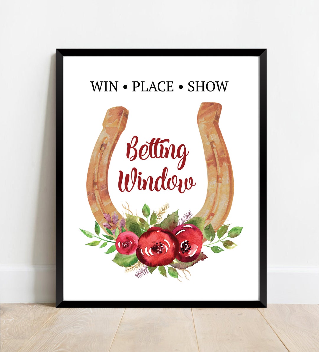 Kentucky Derby Party Welcome Sign, Printable Derby Birthday Party Sign ...