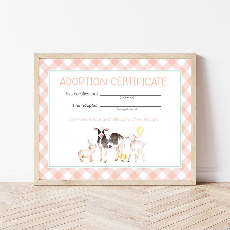 Adopt an Animal - Etsy
