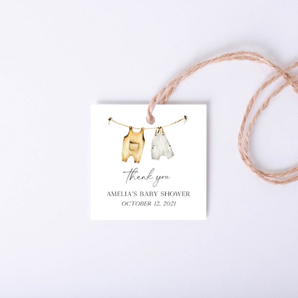 Baby Clothes Tag - Etsy