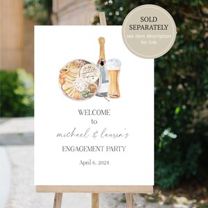 Bubbles, Brews and Bites Invitation Template, Instant Download ...