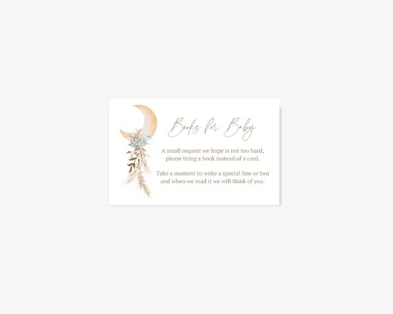 Moon Books for Baby Insert Instant Download Baby's First - Etsy