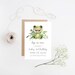 Pink Frog Birthday Party Invitation, Frog Birthday Invitation for a ...