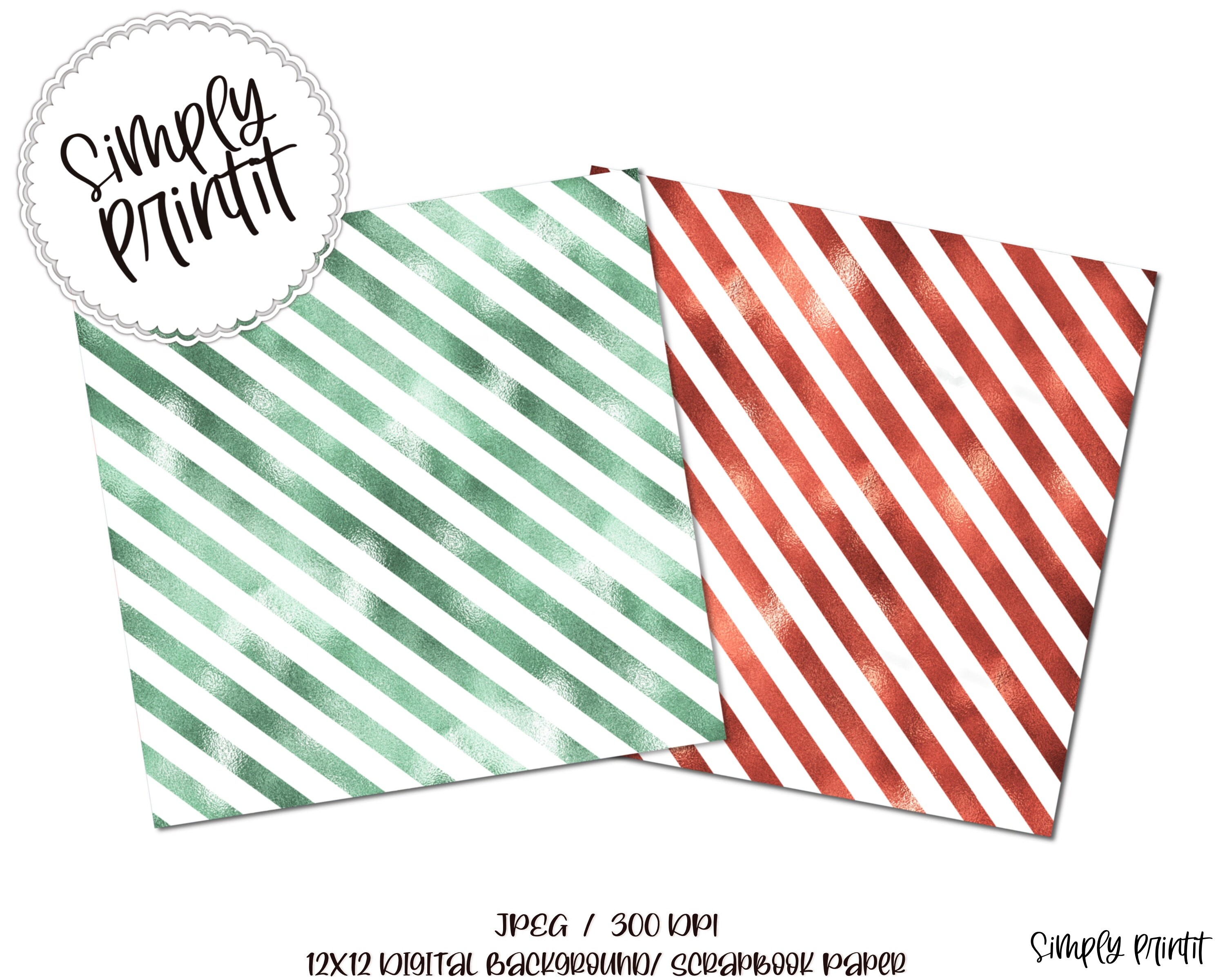 Digital Paper, PRINTABLE Red Truck Printable Scrapbook Paper, Seamless ...