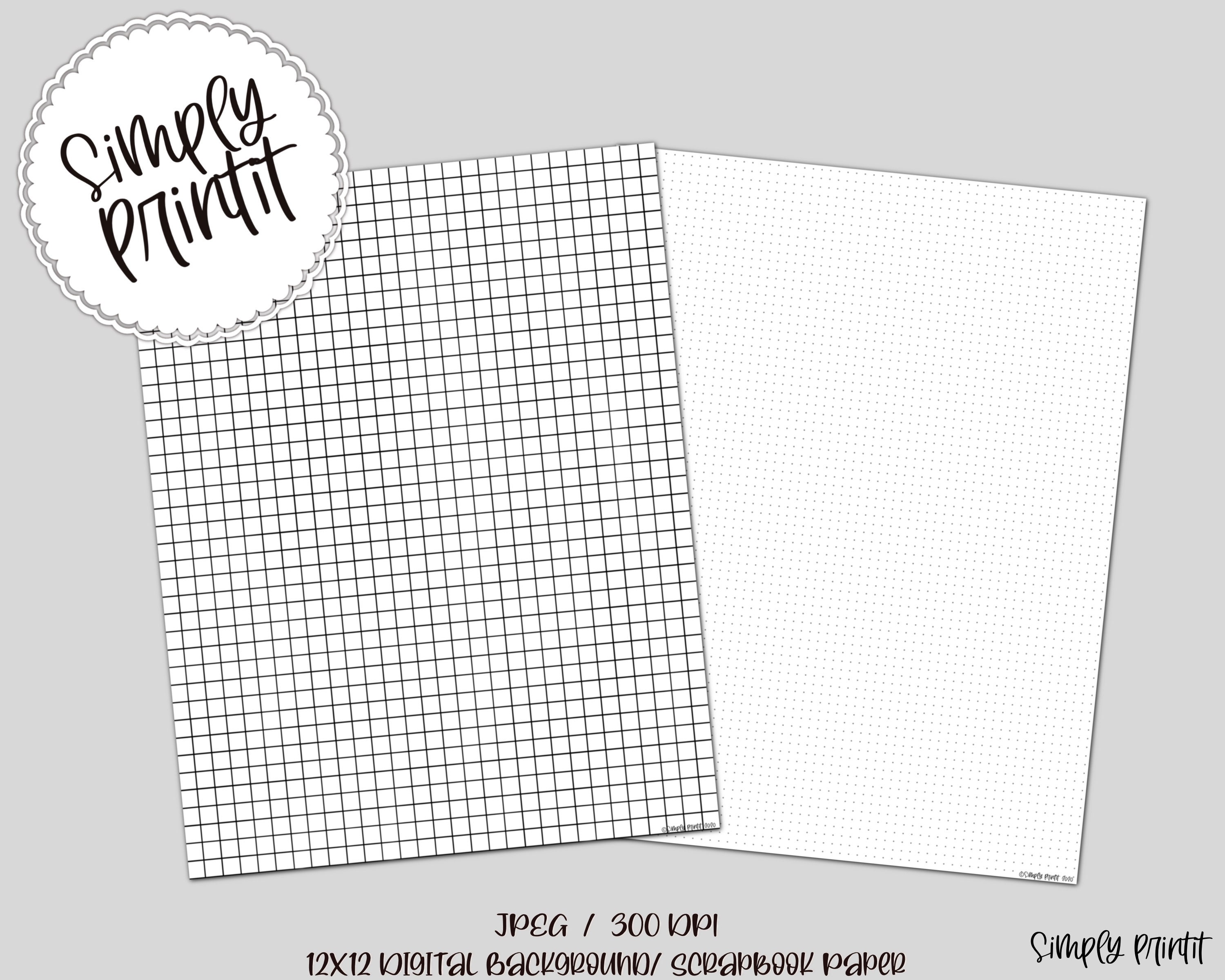 Printable Lined Paper, Lined Paper Bundle, Stationery Paper, Printable ...