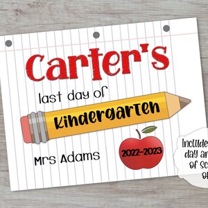 Back to School Sign, Editable Pencil Printable Sign, Digital Download ...