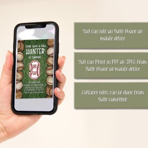 Baseball Birthday Invitation - Editable Baseball Invitation, Baseball ...