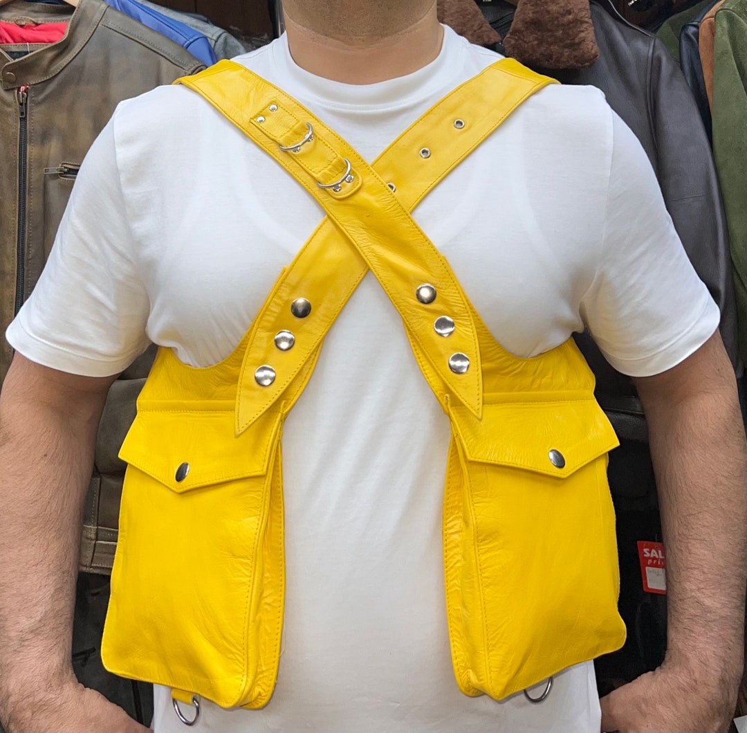 Genuine Leather Shoulder Holster Wallet Security Money Body Belt Anti ...