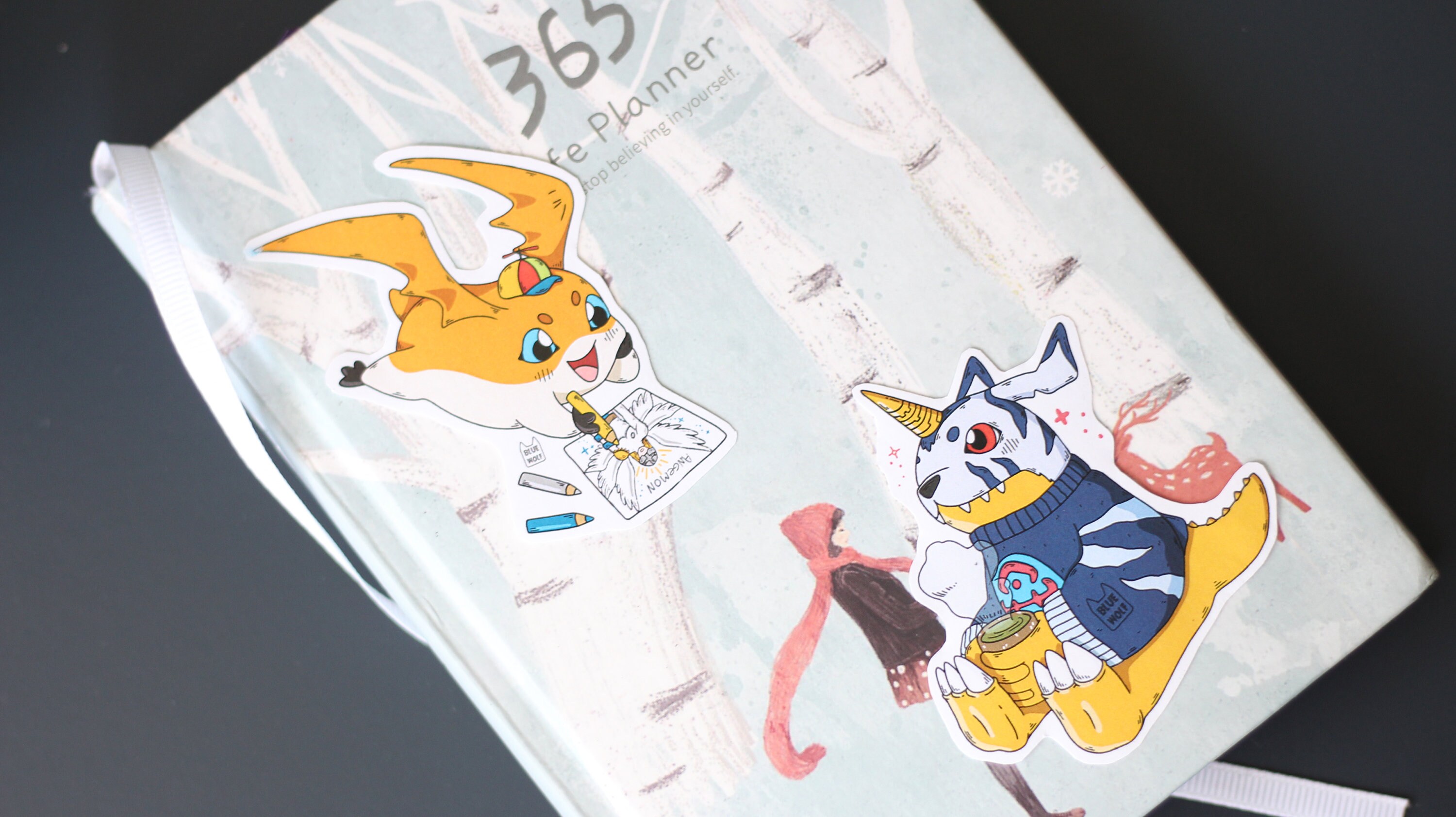 Digimon Adventure Stickers Agumon Gabumon Patamon Tailmon - Etsy