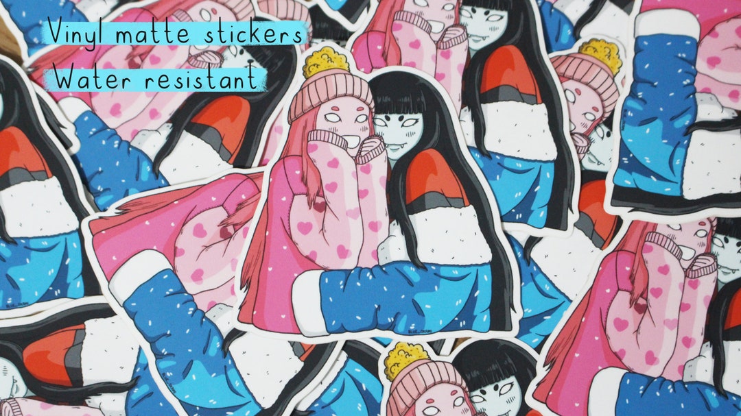 Adventure Time Vinyl Matte Sticker - Princess Bubblegum and Marceline ...