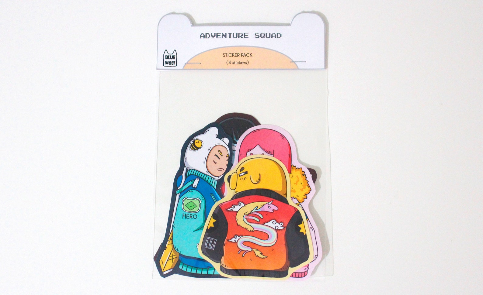 Adventure Time Squad Paper Stickers Pack Adventure Time - Etsy