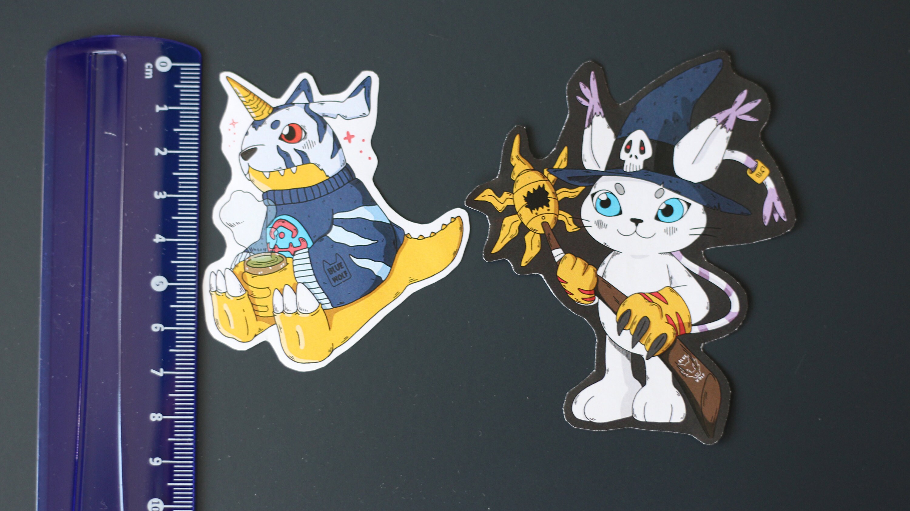 Digimon Adventure Stickers Agumon Gabumon Patamon Tailmon - Etsy