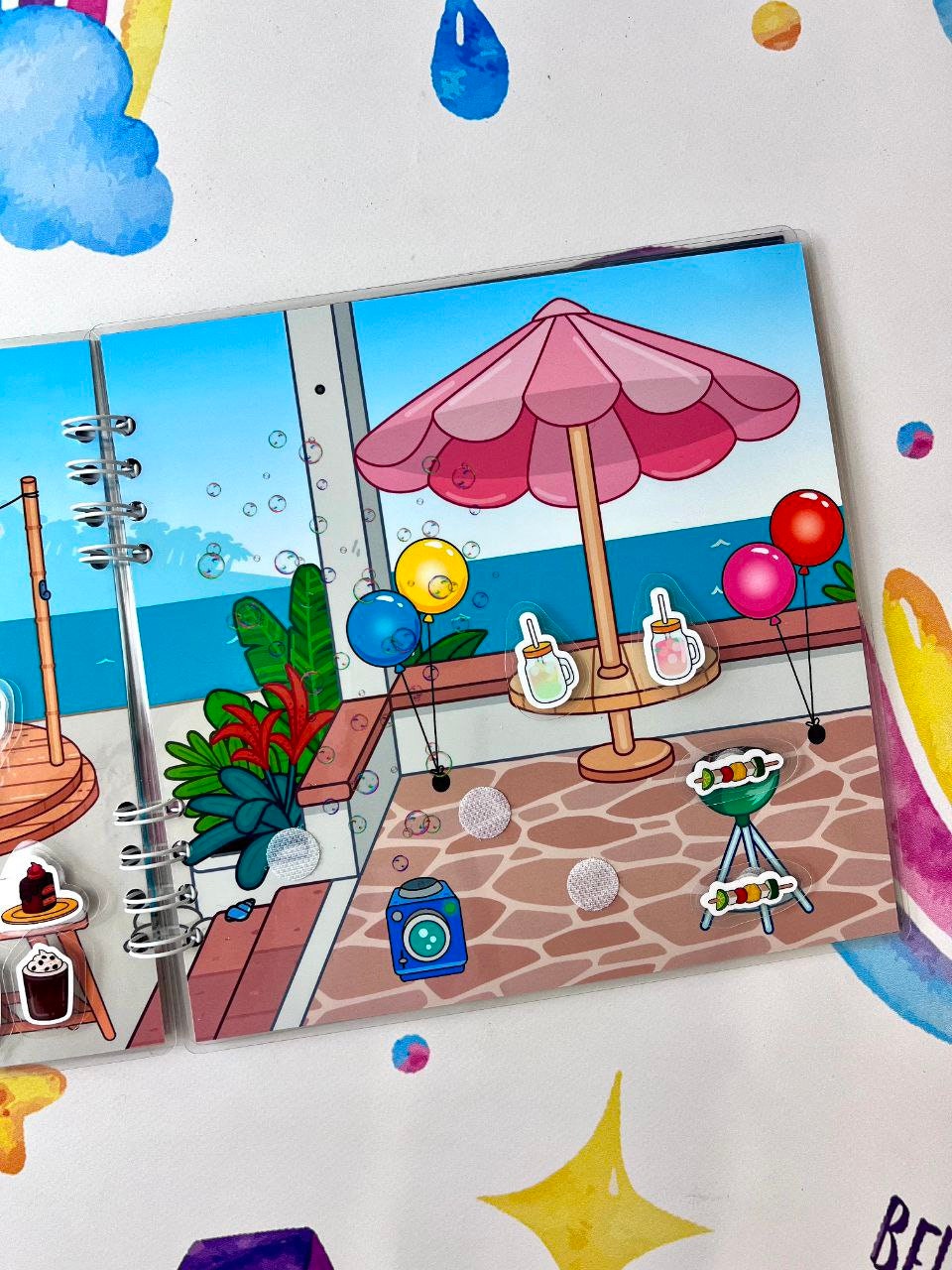 Tocaboca-"party Time" [kids Game Playbook Template] - Etsy