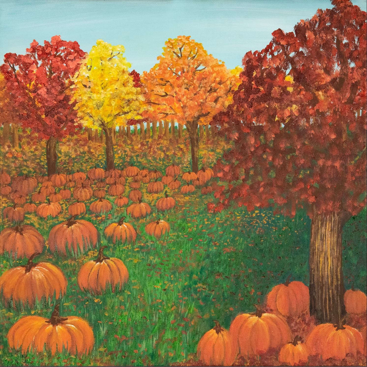 Pumpkin Patch Art