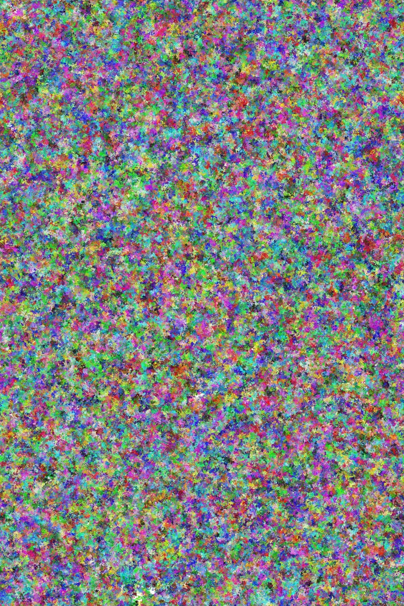 Random Walker Algorithm Art Print Poster - Etsy