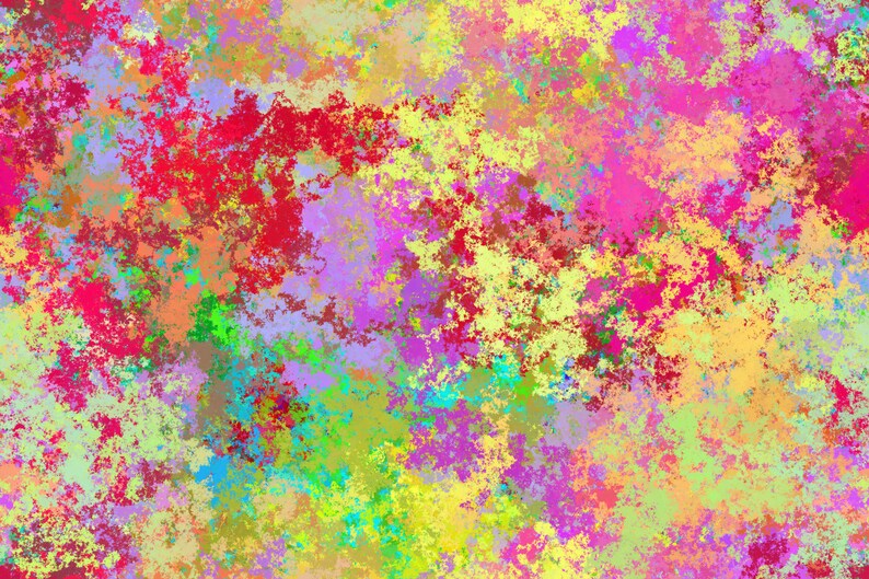 Random Walker Algorithm Art Print Poster - Spring - Etsy