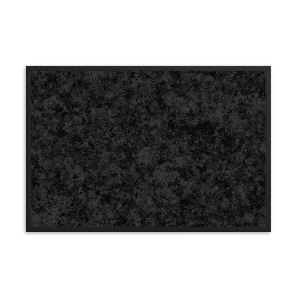 Random Walker Algorithm Art Print Poster Dark normal - Etsy