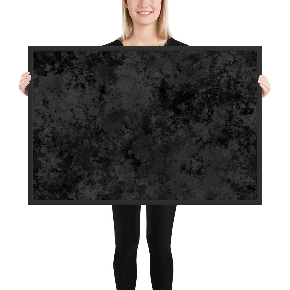 Random Walker Algorithm Art Print Poster Dark gradual - Etsy