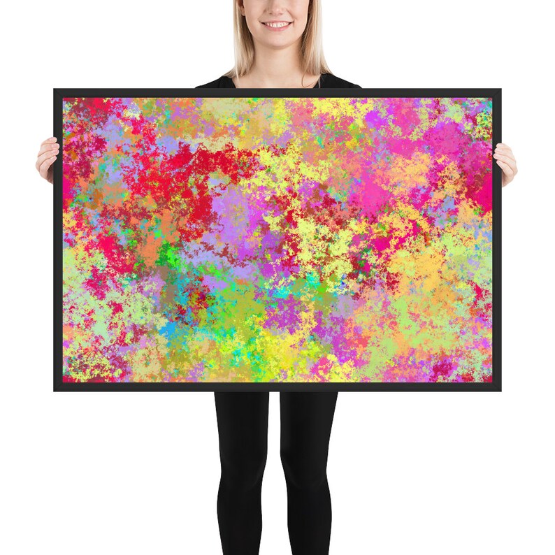 Random Walker Algorithm Art Print Poster - Spring - Etsy