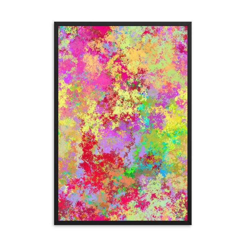 Random Walker Algorithm Art Print Poster - Spring - Etsy