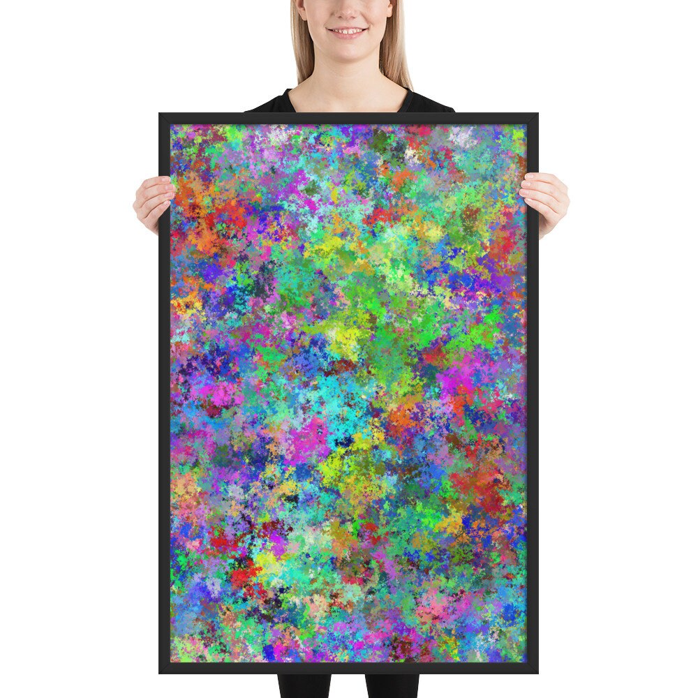 Random Walker Algorithm Art Print Poster Medium Speed - Etsy