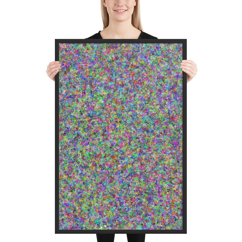 Random Walker Algorithm Art Print Poster - Etsy