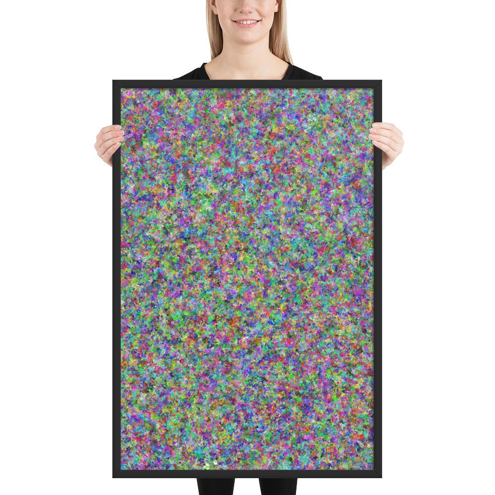 Random Walker Algorithm Art Print Poster - Etsy