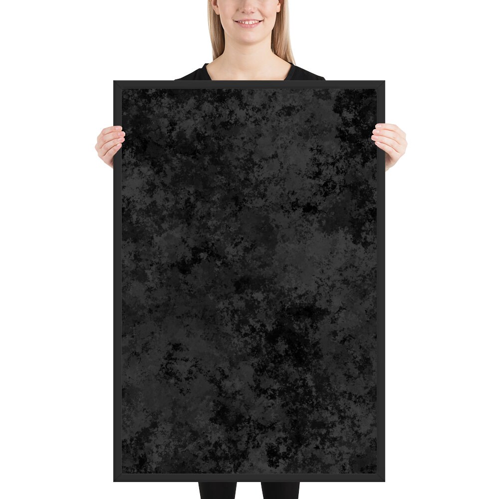 Random Walker Algorithm Art Print Poster Dark gradual - Etsy