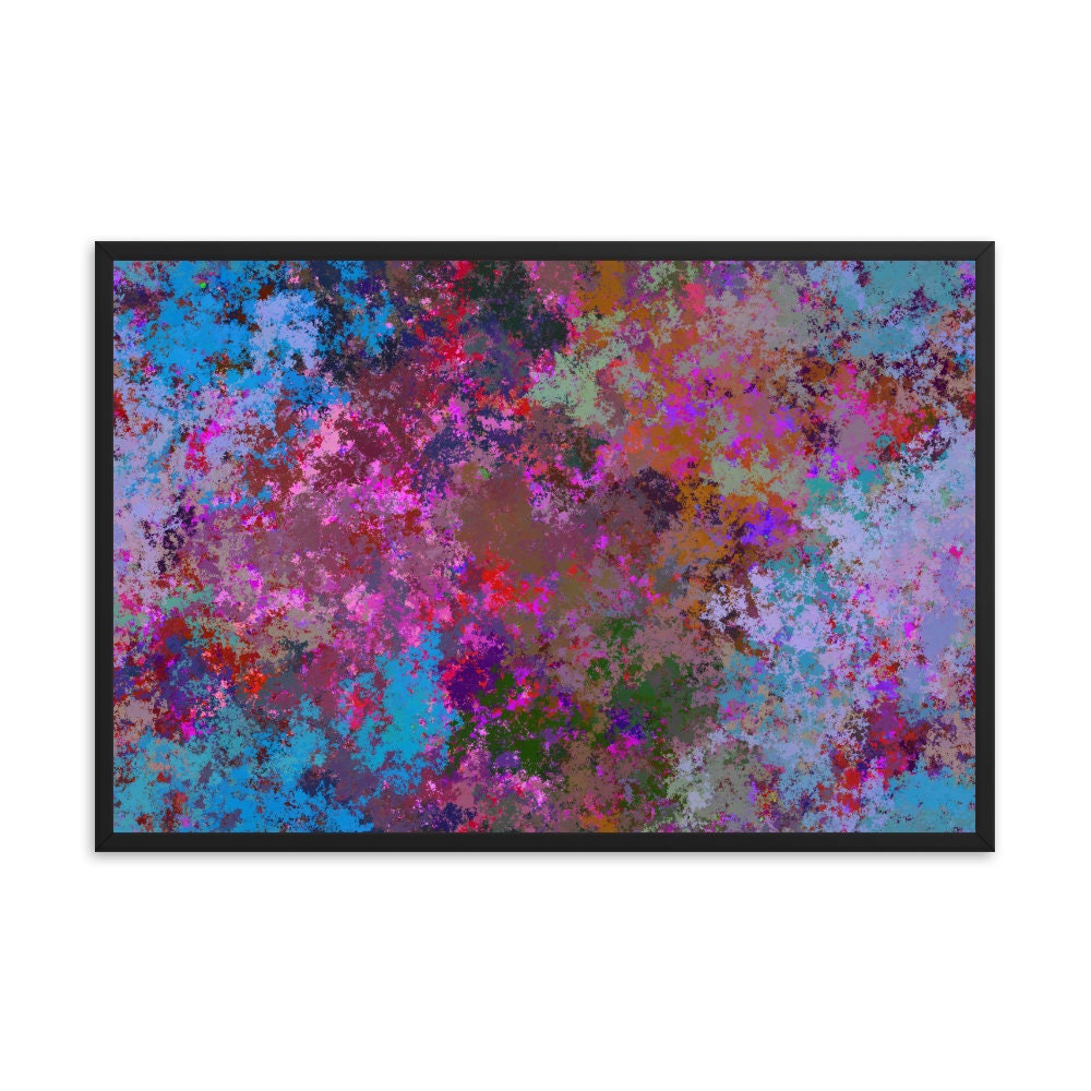 Random Walker Algorithm Art Print Poster Violence on the - Etsy