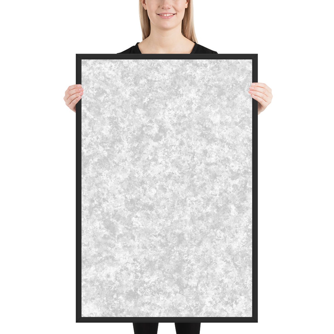 Random Walker Algorithm Art Print Poster White normal | Etsy