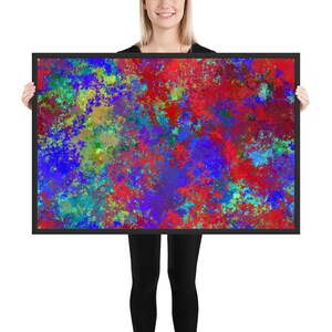 Random Walker Algorithm Art Print Poster - Optimus Prime - Etsy