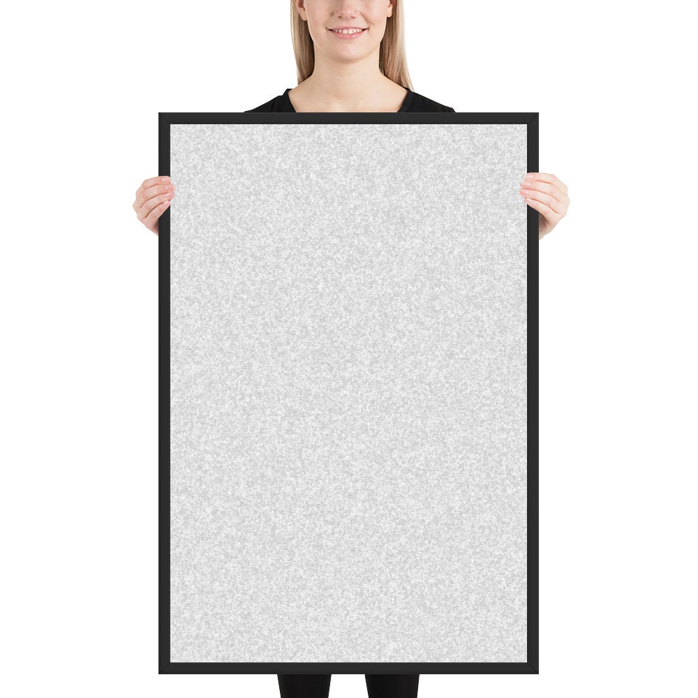 Random Walker Algorithm Art Print Poster White frantic - Etsy