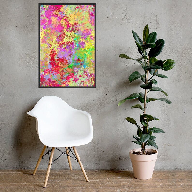 Random Walker Algorithm Art Print Poster - Spring - Etsy