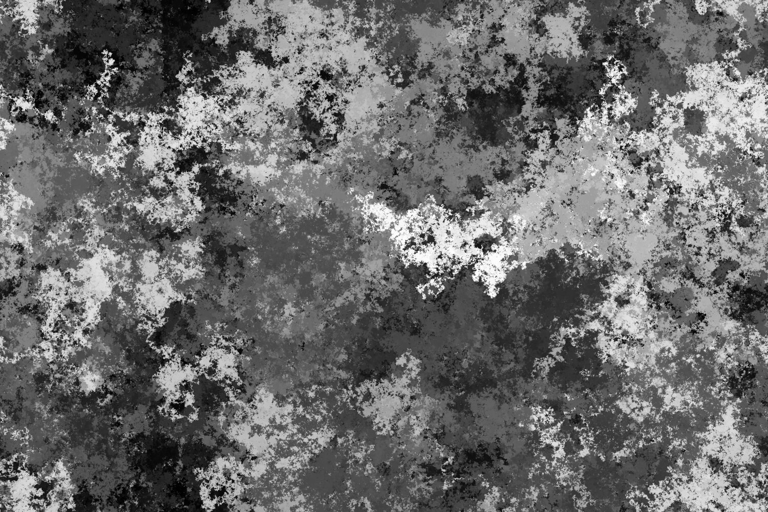 Random Walker Algorithm Art Print Poster Black and White gradual - Etsy