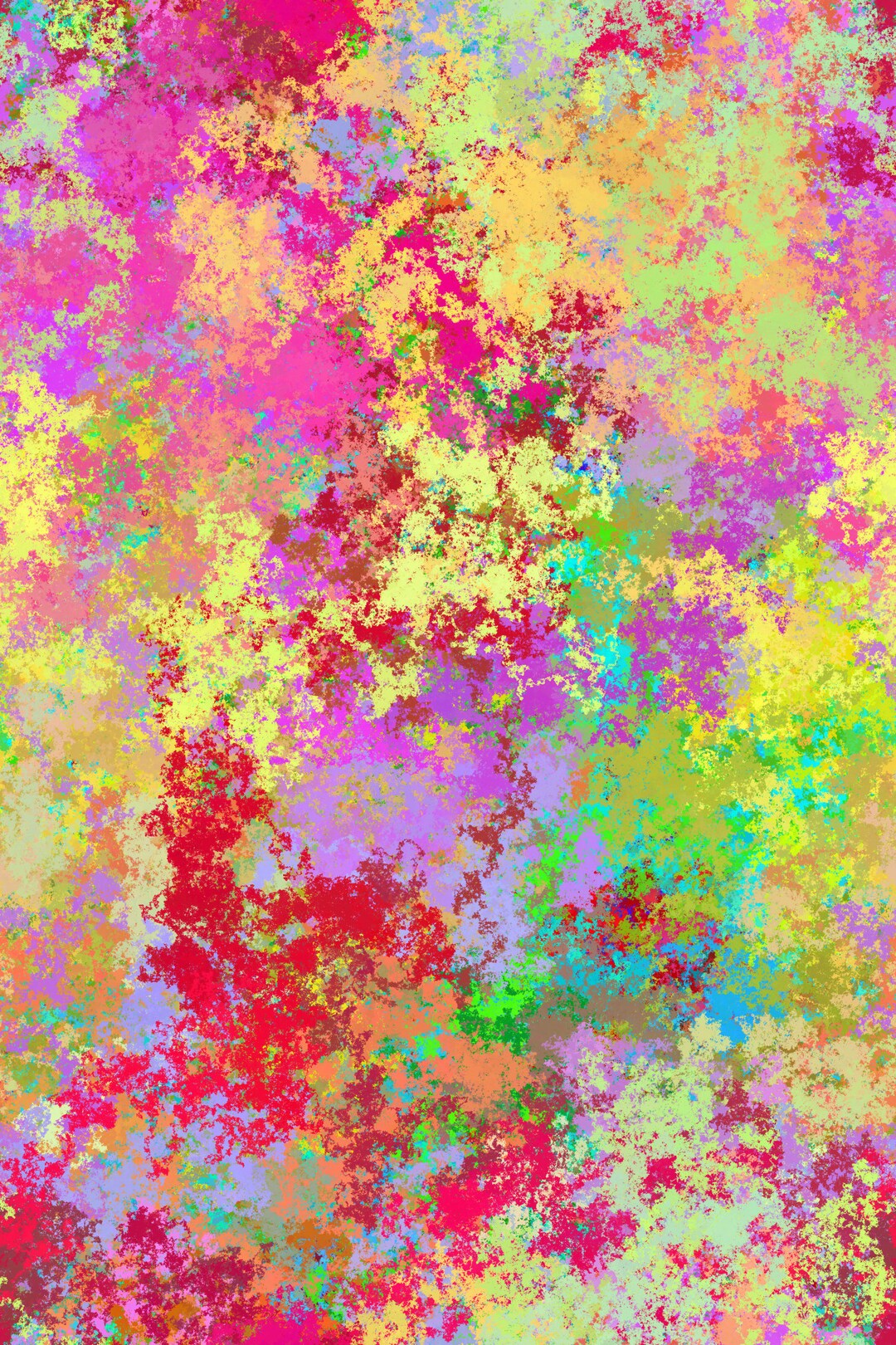 Random Walker Algorithm Art Print Poster - Spring - Etsy