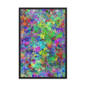 Random Walker Algorithm Art Print Poster - Medium Speed - Etsy