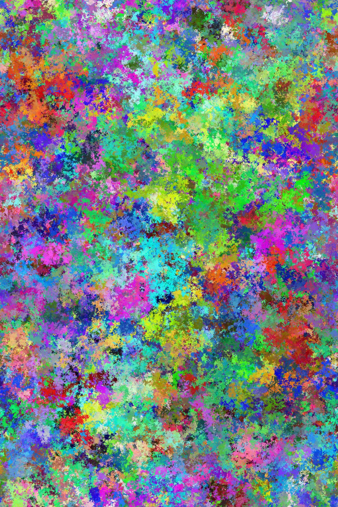 Random Walker Algorithm Art Print Poster - Medium Speed - Etsy