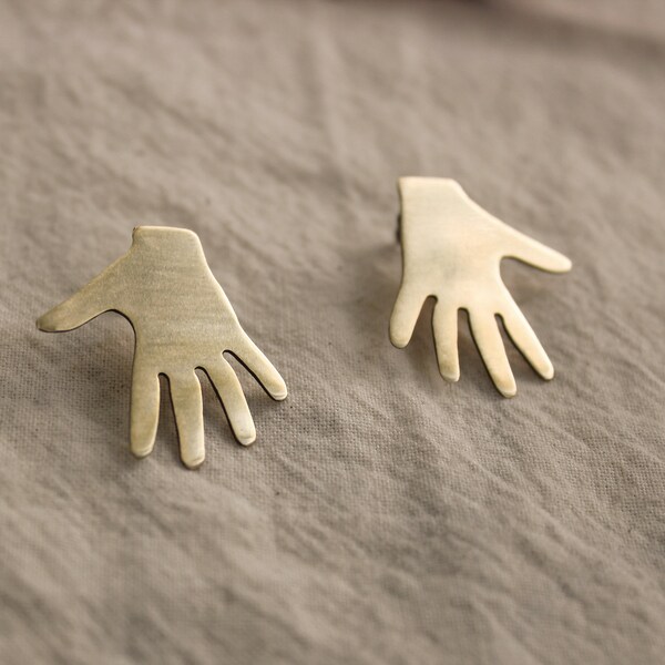Hand Earrings - Etsy