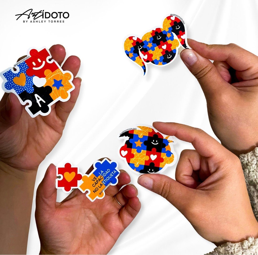 Autismo | Autism Mom | Mamá | Madre | Weatherproof Sticker - Etsy