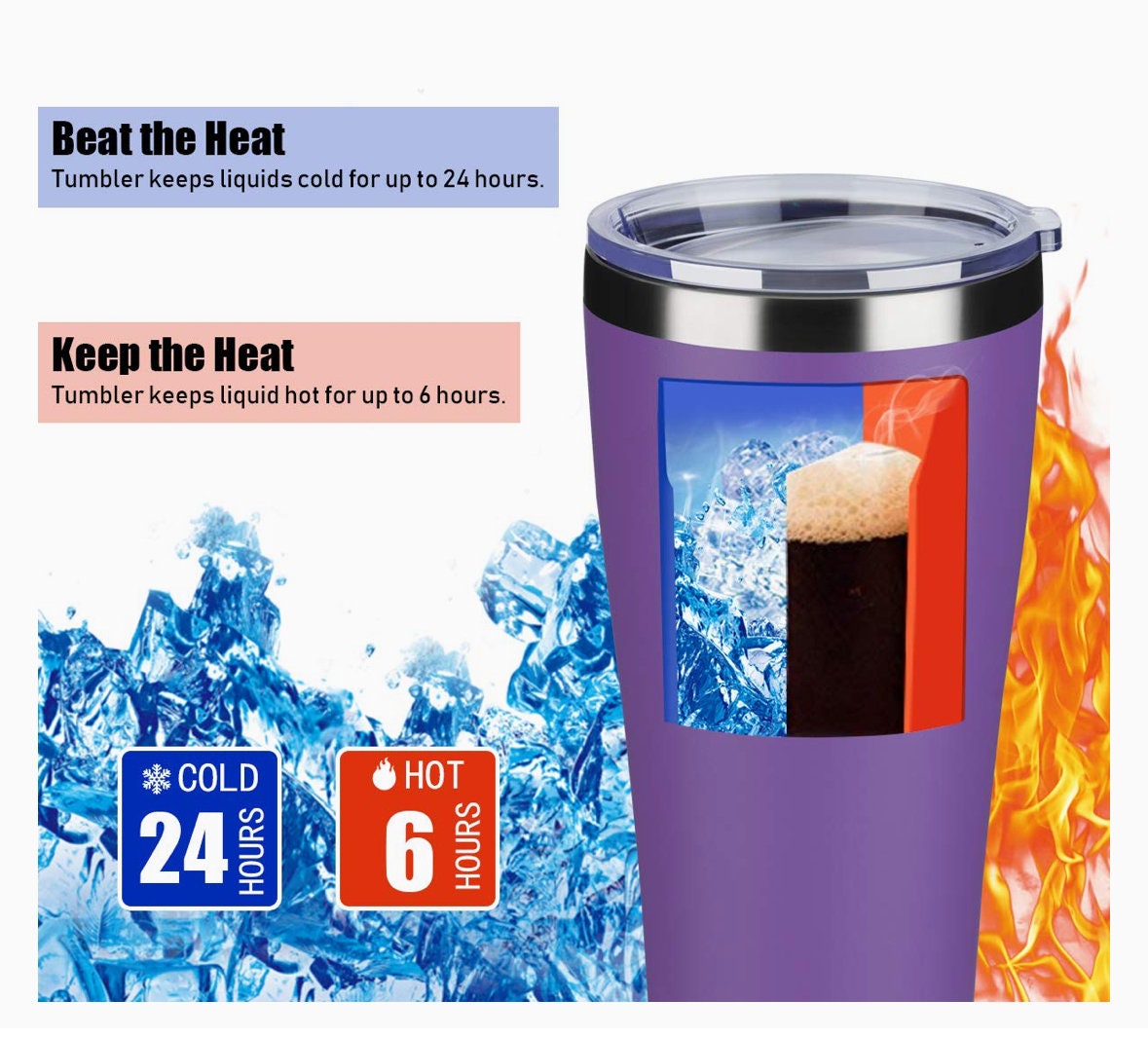 Omega Psi Phi - Tumbler - Omega Travel Mug, Stainless Steel ...