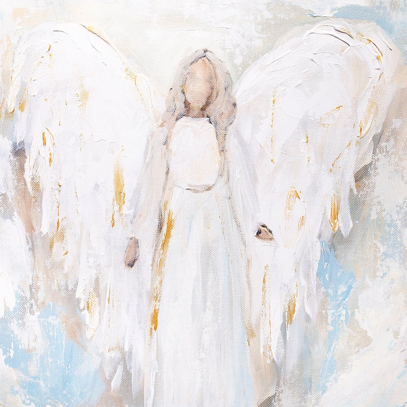 Abstract Angel Art - Etsy