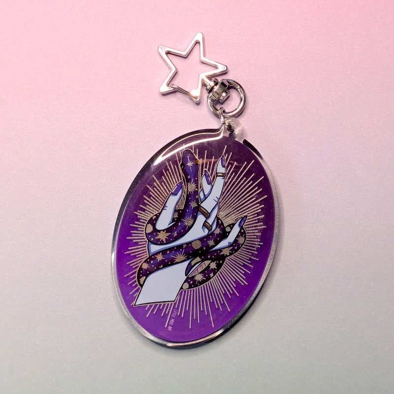 Snake Keychain - Etsy