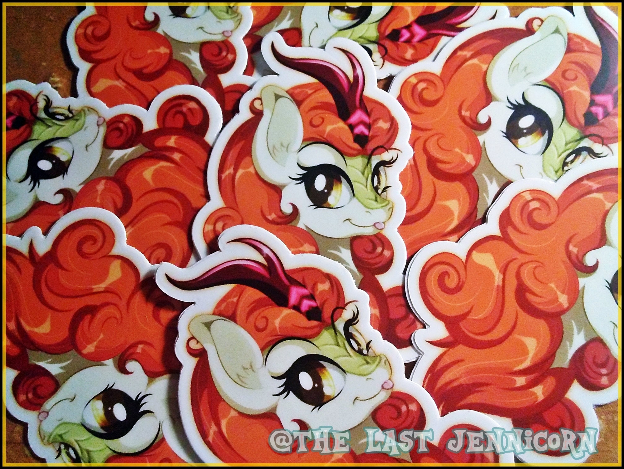 KIRIN Stickers AUTUMN Blaze / NIRIK / Mlp / My Little Pony - Etsy